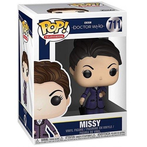 #711 Doctor Who Missy- בובת אספנות Funko POP#711 Doctor Who Missy- בובת ...