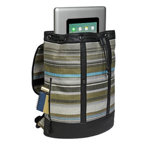 תיק גב "אמה" בצבע חום/שחור/תכלת OGIO EMMA PACK 309107- P1000