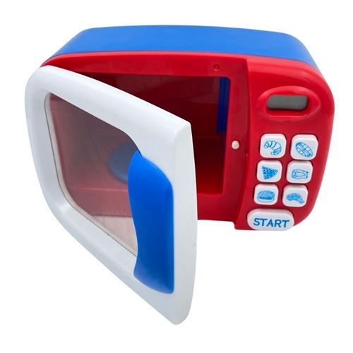 מיקרוגל כחול לילדים עם אורות ומוסיקהמיקרוגל כחול לילדים עם אורות ...