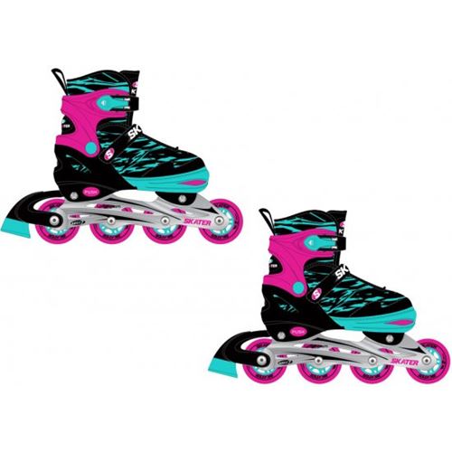 רולר בליידס 4 גלגלים שילדת אלומניום במידה 35-38 - דגם מג'נטה 908761- P1000