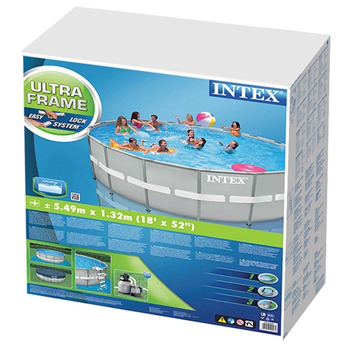 בריכת עגולה 549X132 דגם 26330 INTEX ULTRA XTR 644748- P1000