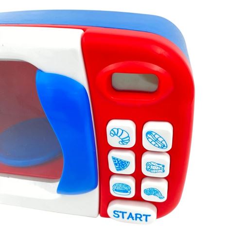 מיקרוגל כחול לילדים עם אורות ומוסיקהמיקרוגל כחול לילדים עם אורות ...