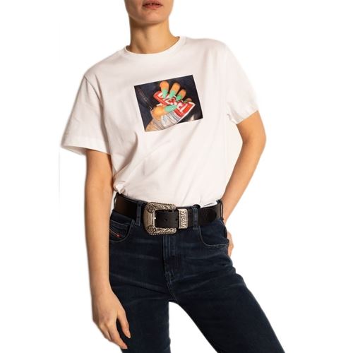 חולצת טישרט Diesel לנשיםחולצת טישרט Diesel לנשים דגם: T-DARIA-R3 ...