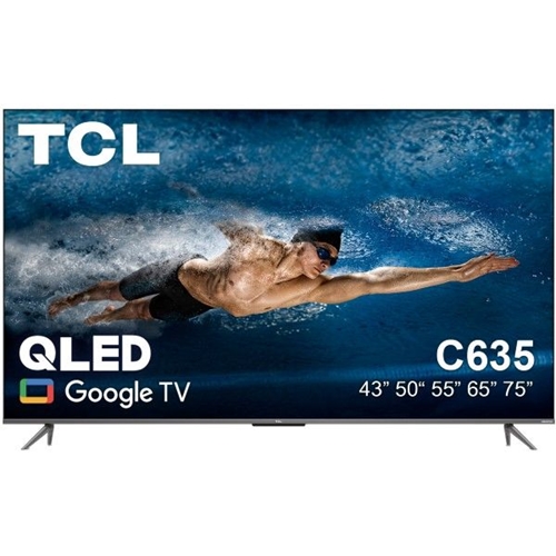 טלוויזיה "75 4K QLED דגם TCL 75C635 טי סי אל 1076804- P1000