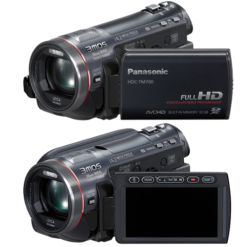 מצלמת וידאו FULL HD מסך מגע Panasonic HDC-TM700 124080- P1000