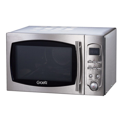 מיקרוגל דיגיטלי 23 ל' נירוסטה משולב גריל Graetzמיקרוגל דיגיטלי 23 ל ...