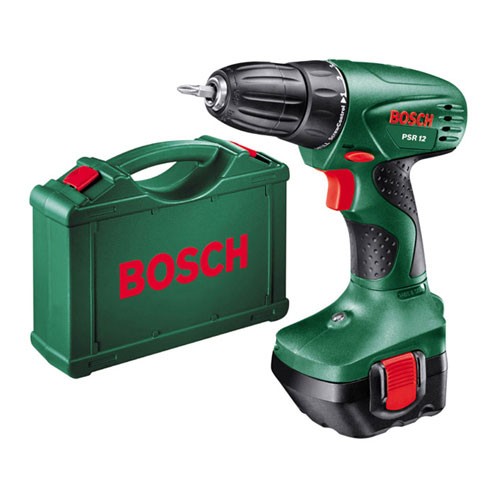 מברגה/מקדחה 12V נטענת דגם: BOSCH PSR 12 162794- P1000