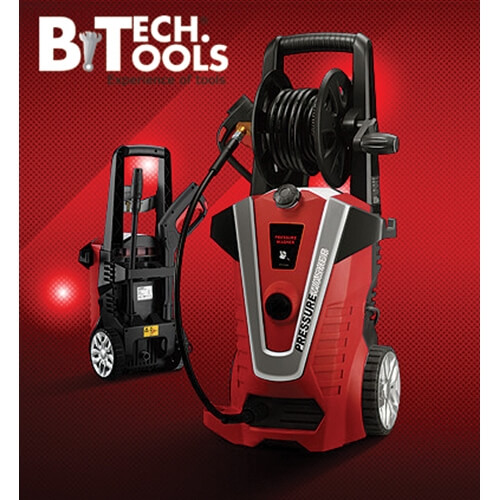 מכונת שטיפה חזקה 1700 וואט 170 בר B.TECH TOOLSמכונת שטיפה חזקה 1700 ...