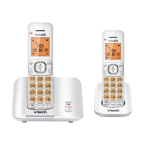 טלפון אלחוטי עם שלוחה Vtech וי טק CS6519-2 220440- P1000