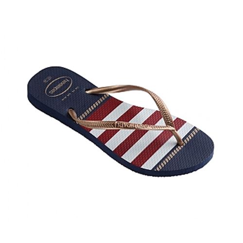 כפכפי אצבע לנשים Havaianas הוויאנס דגם Slim Nautical 275339- P1000