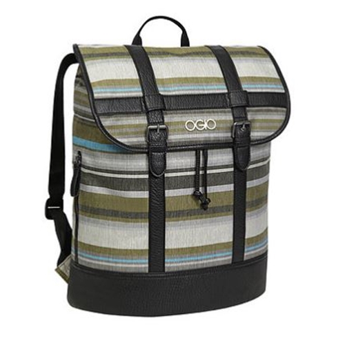 תיק גב "אמה" בצבע חום/שחור/תכלת OGIO EMMA PACK 309107- P1000