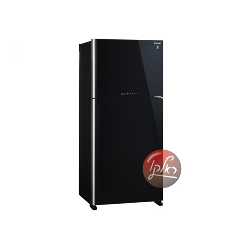 מקרר מקפיא עליון Sharp בנפח 558 ליטר זכוכית שחורמקרר מקפיא עליון Sharp בנפח 558 ליטר זכוכית שחור ...