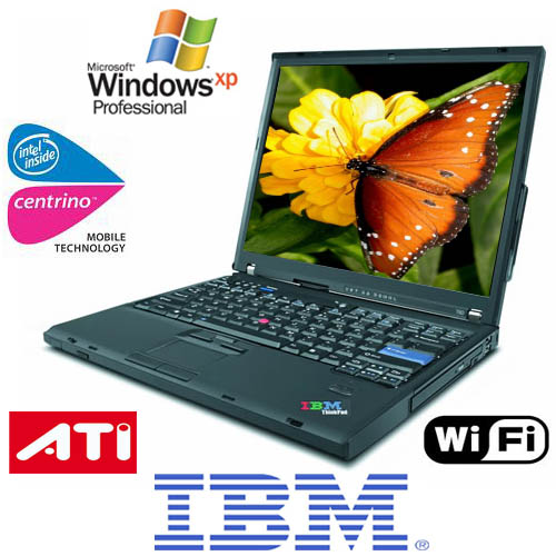 מחשב נייד IBM Pentium 4 M 1.8Ghz 512MB 40GB T30 73071- P1000