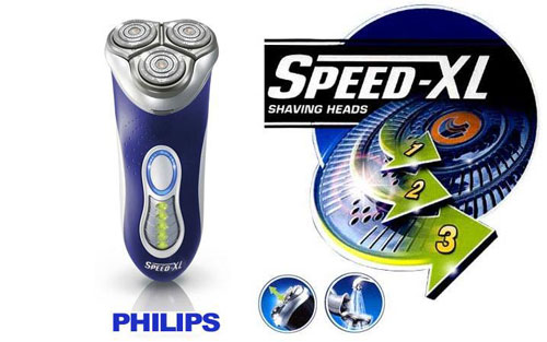 מכונת גילוח PHILIPS Speed-XL מחודשת + מתנותמכונת גילוח PHILIPS Speed-XL ...