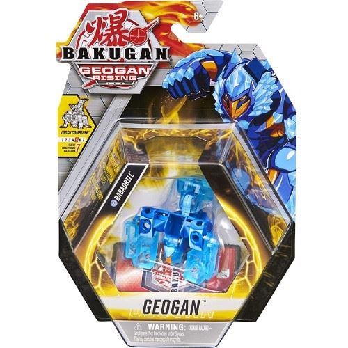 בקוגן GEOGAN דמות 8 ס"מ משולש משתנה לצורת לחימה, כרטיס כו...בקוגן ...