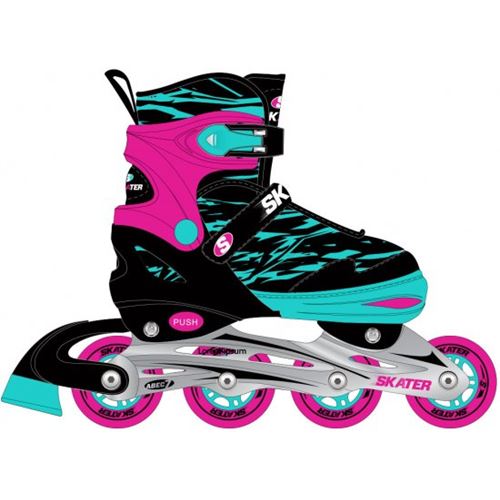 רולר סקייטס 4 גלגלים שילדת אלומניום דגם MAGENTA מידה 39-42 908760- P1000