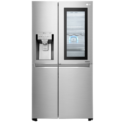 מקרר SBS בנפח 630 ליטר LG GR251INS נירוסטה מוברשת 911505- P1000